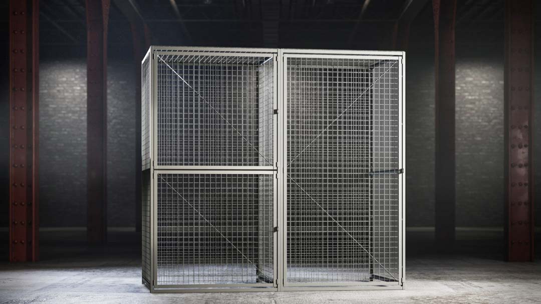 Tenant Storage Lockers and Cages | Carolina Chutes and Equipment